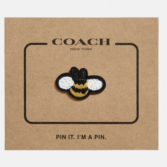 Coach | Jewelry | Nwt Authentic Coach Queen Bee Pin | Poshmark